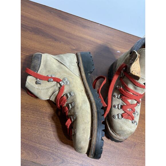 Kinney | Shoes | Vintage Kinney Mountaineering Leather Boots Made Italy ...